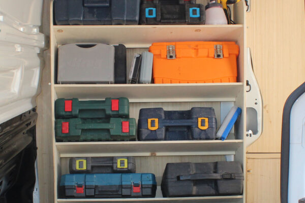 Renault Trafic van racking, tool storage & organisation