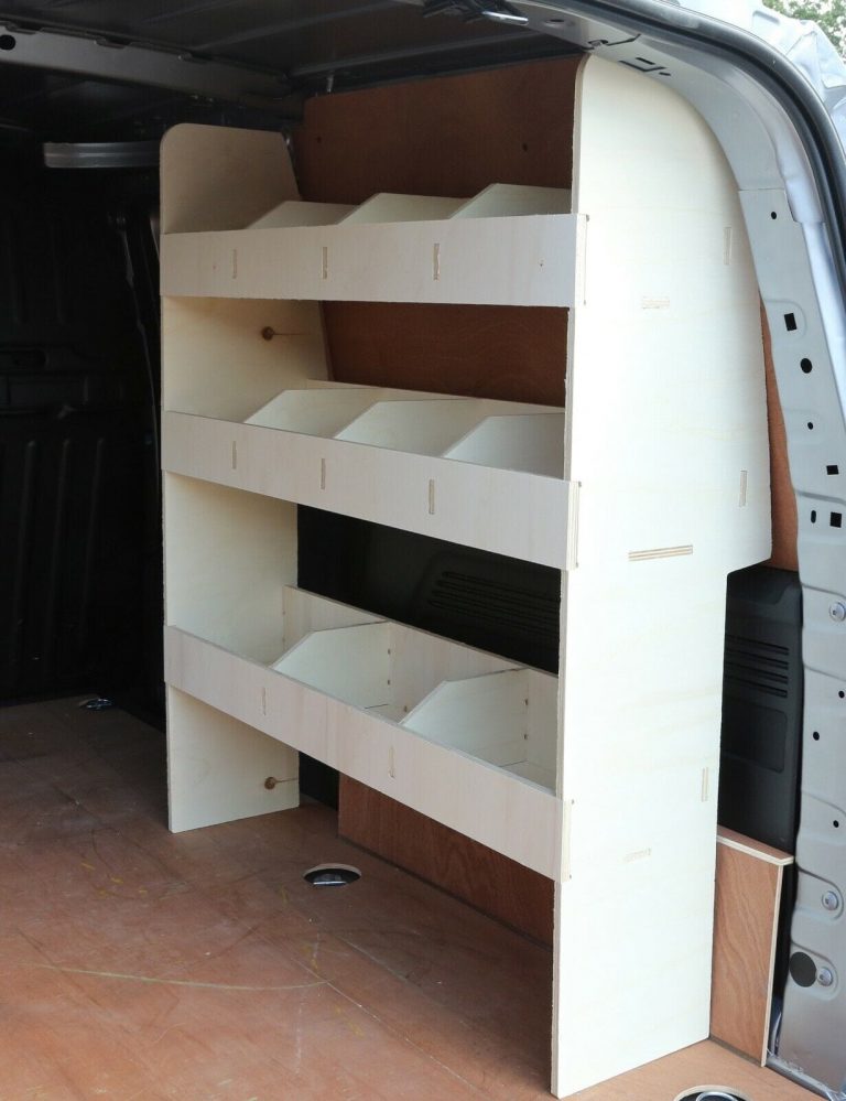 Citroen Berlingo 2019+ ply van racking storage. Free next day UK delivery.