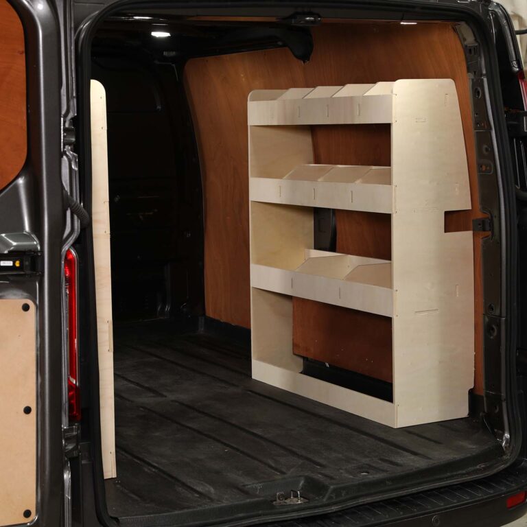 Ford Transit Custom L1 Double Units Van racking shelving. Free delivery.