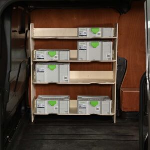 Ford Transit Custom - Festool Van Racking Shelving, free next day delivery