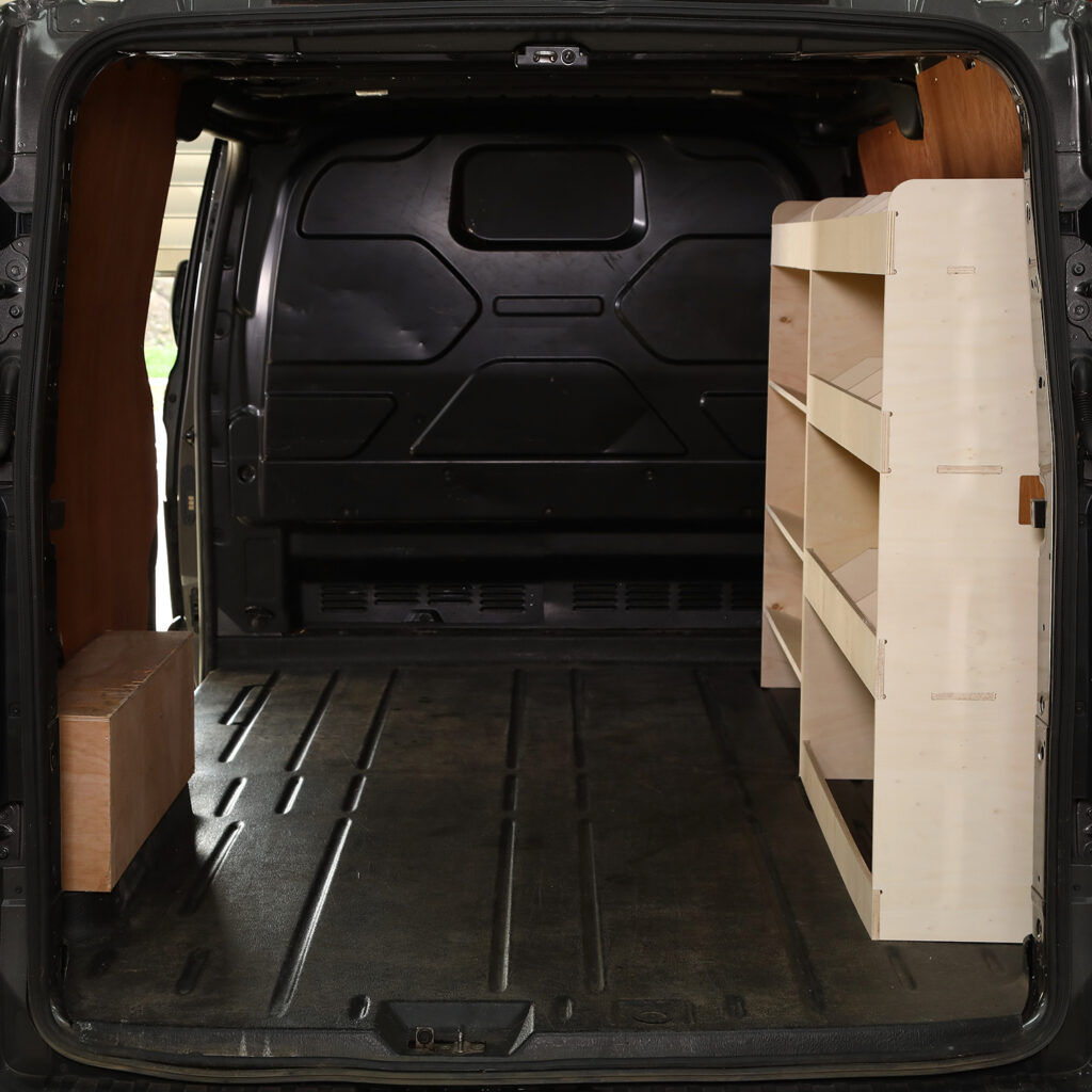XL ply van racking system for a Ford Transit Custom LWB. Free delivery.