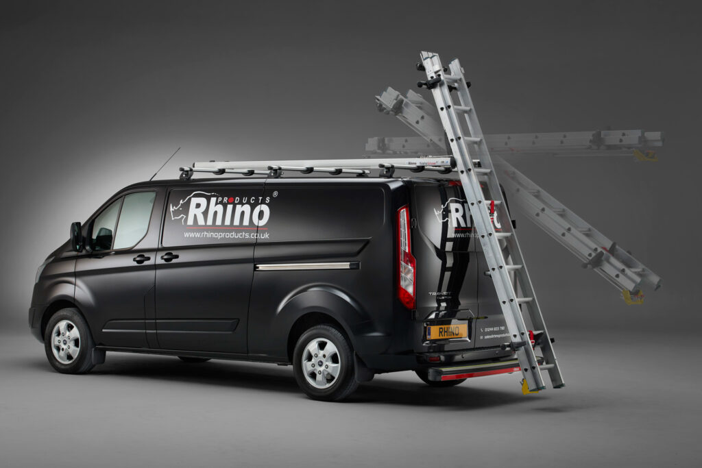 3.1m SafeStow4 Gas Assisted Ladder Loader - Vanify