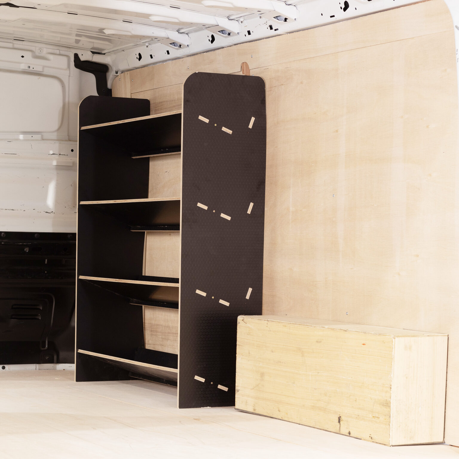 Renault Trafic 2015+ van racking toolbox storage shelving. Free delivery.