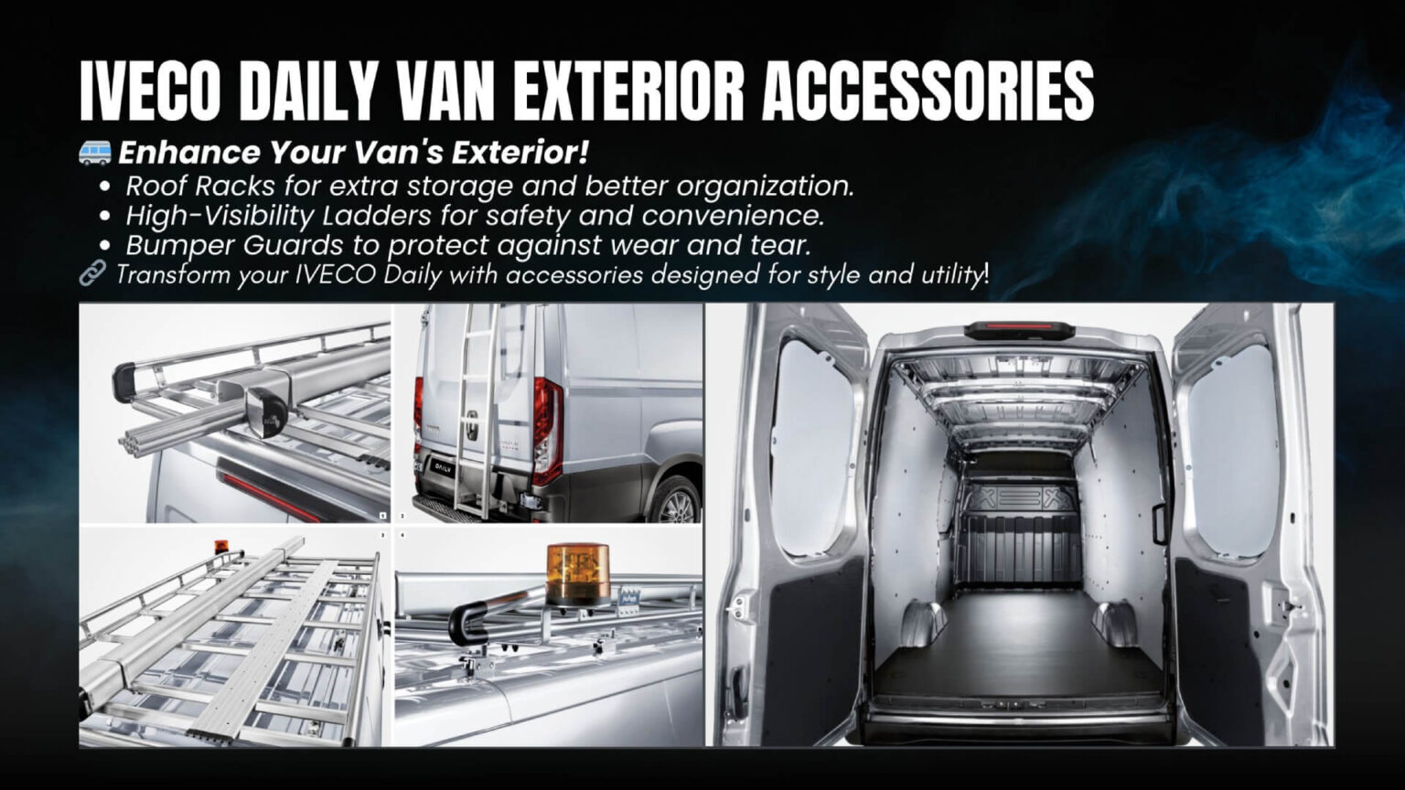 IVECO Van Accessories: Custom Styling & Fitting for Daily Models