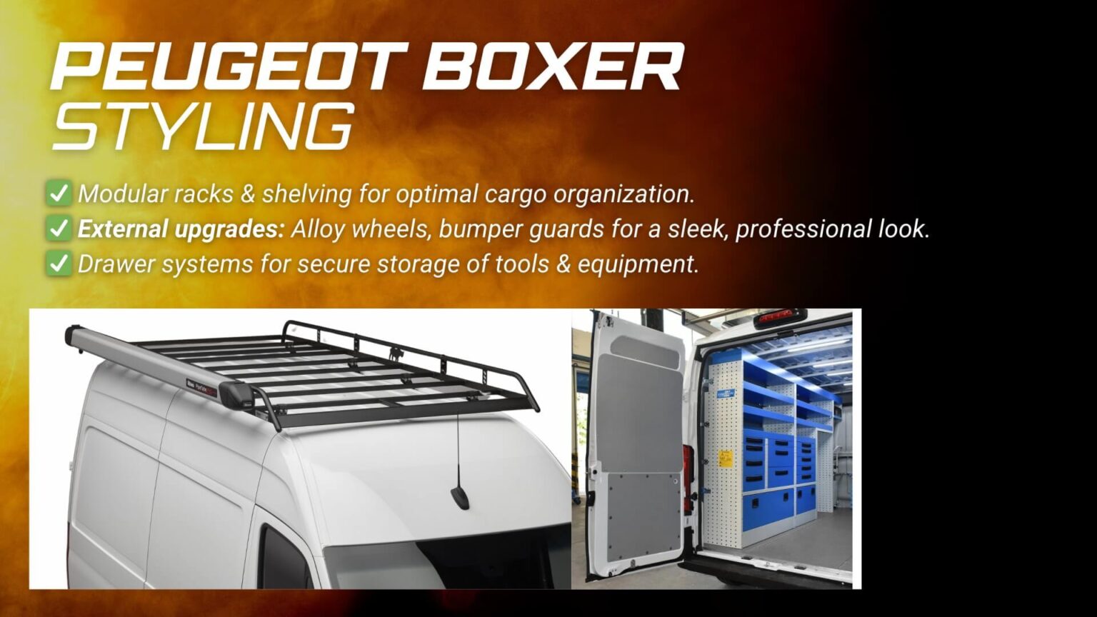 Peugeot Van Accessories: Styling & Fitting for Bipper, Boxer, Expert ...