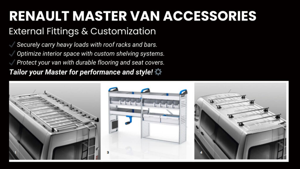 Renault Van Accessories: Styling & Fitting for Kangoo, Master, and Trafic