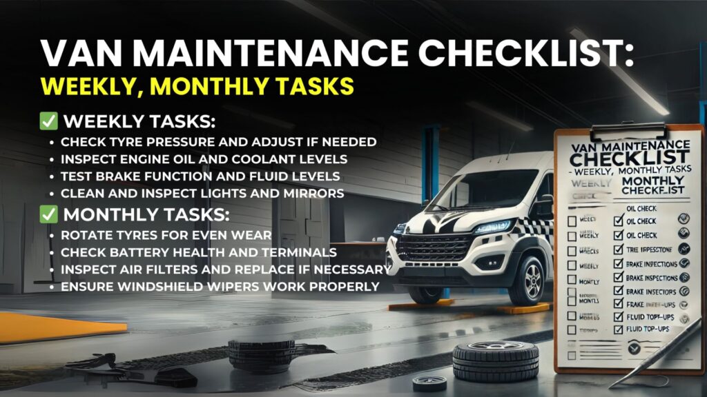Van Maintenance Tips: Checklist & Key Repairs to Keep Your Van in Top ...